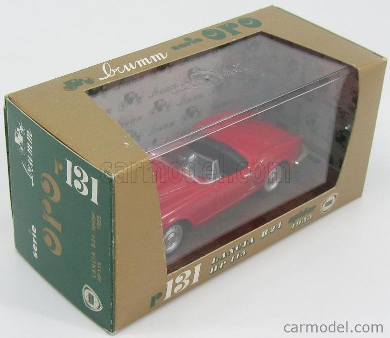BRUMM R131-OLD Scale 1/43 | LANCIA AURELIA B24 SPIDER OPEN 1955 RED