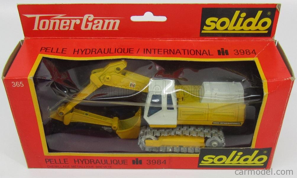 SOLIDO 365 Scale 1/55 | INTERNATIONAL 3984 YUMBO EXAVATOR - TRACOTOR ...