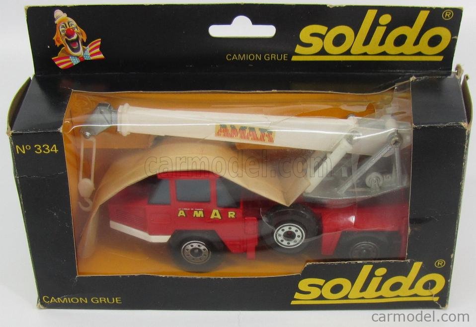 SOLIDO 334 Scale 1/43 | RICHIER GRUE ROUTIERE - TRUCK GRUE WITH CRANE ...