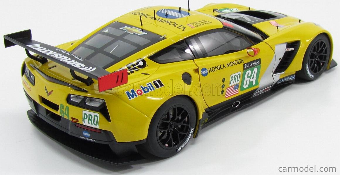 AUTOART 81504 Масштаб 1/18 | CHEVROLET CORVETTE C7R TEAM GM RACING N 64 ...