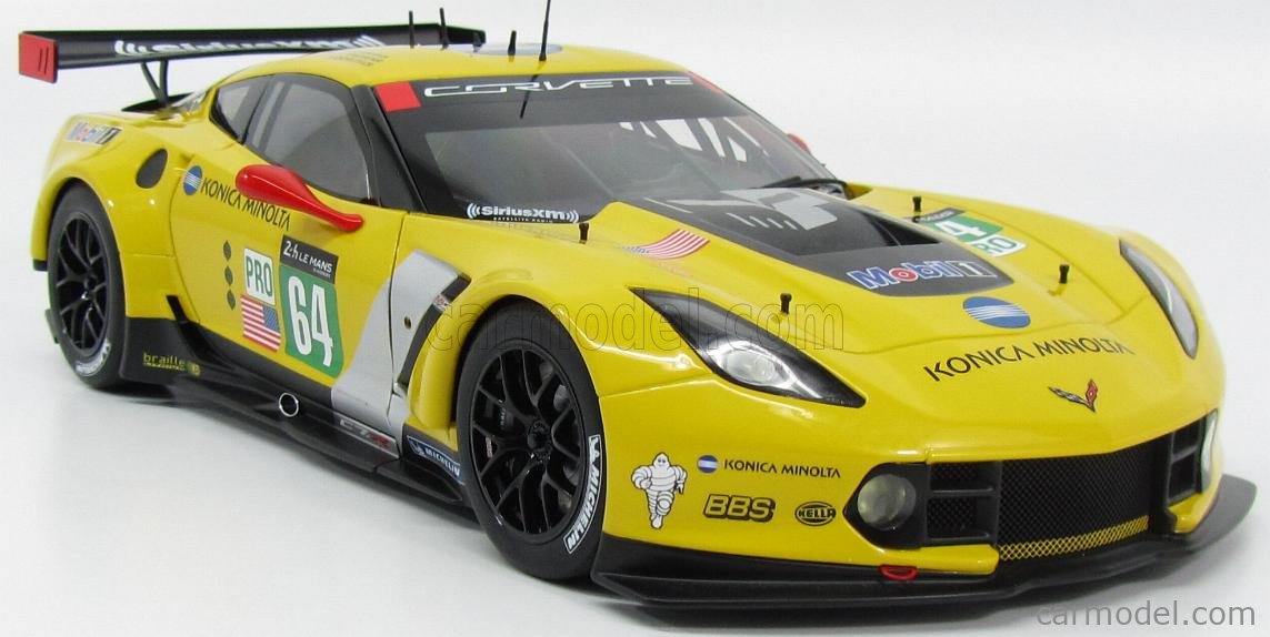 AUTOART 81504 Масштаб 1/18 | CHEVROLET CORVETTE C7R TEAM GM RACING N 64 ...