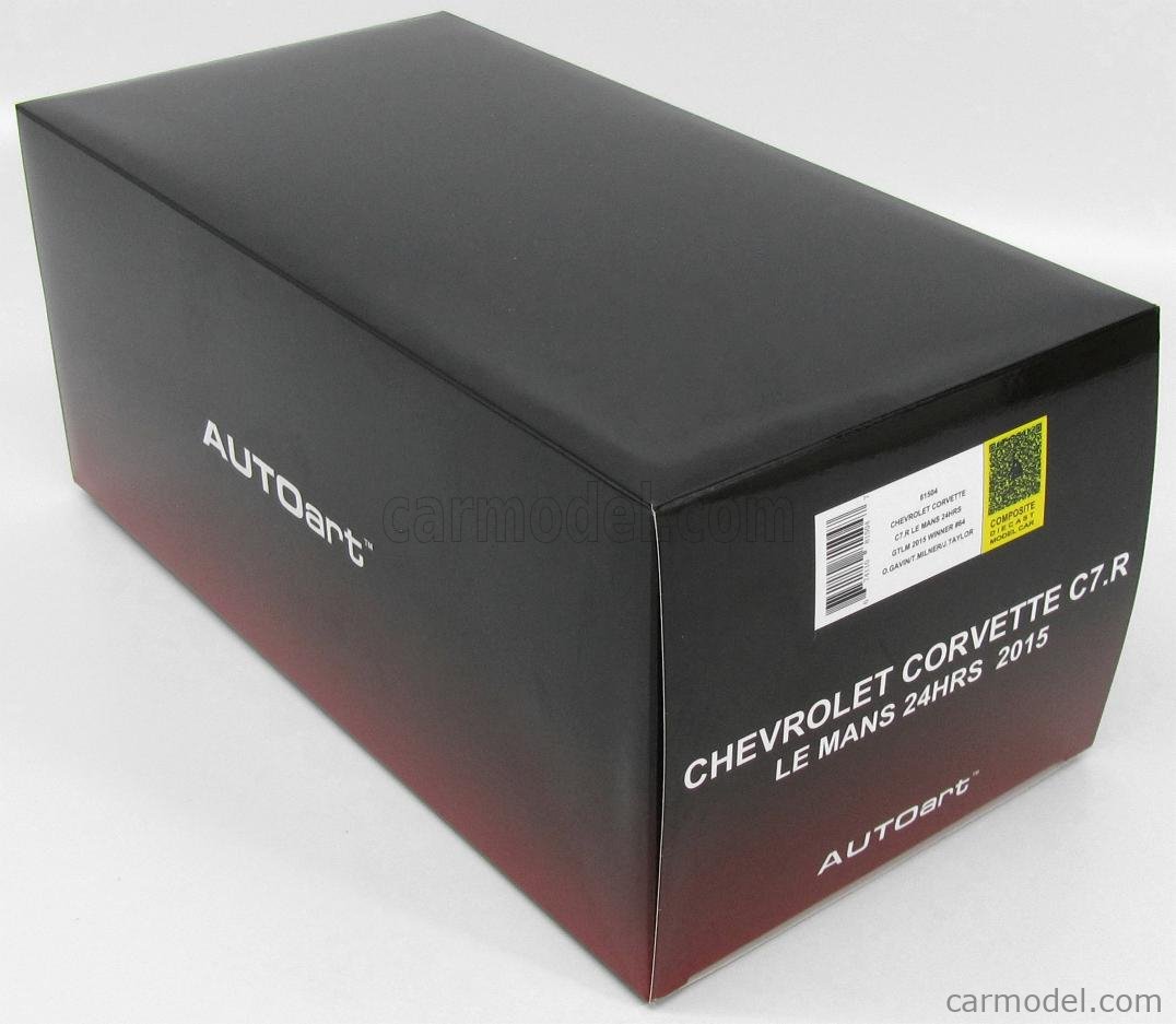 AUTOART 81504 Масштаб 1/18 | CHEVROLET CORVETTE C7R TEAM GM RACING N 64 ...