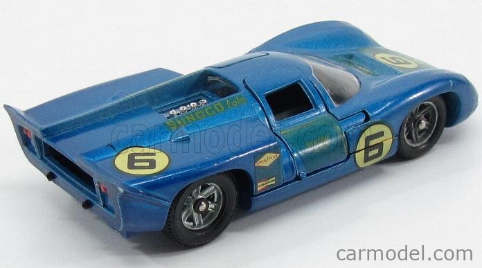 SOLIDO 175 Scala 1/43 | LOLA T 70 MK3 SUNOCO N 6 1967 BLUE