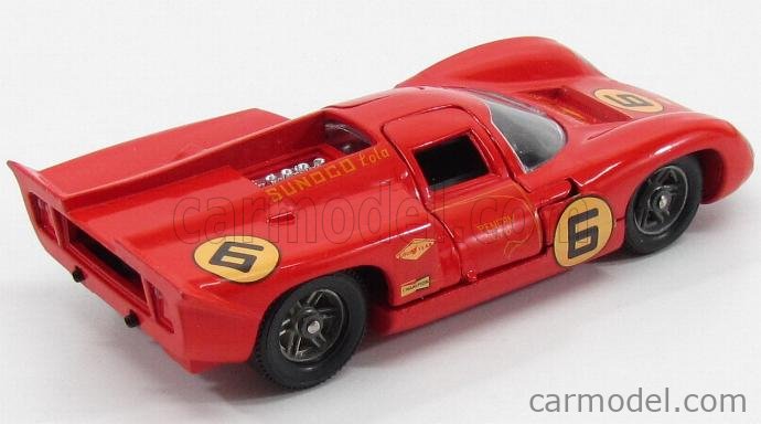SOLIDO 175 Scale 1/43 | LOLA T 70 MK3 SUNOCO N 6 1967 RED