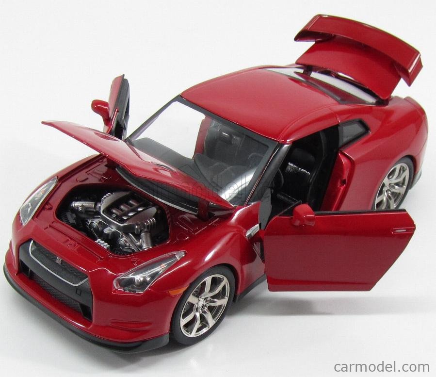 JADA 96811R Scale 1/24 | NISSAN GT-R (R35) COUPE CUSTOM 2009 RED