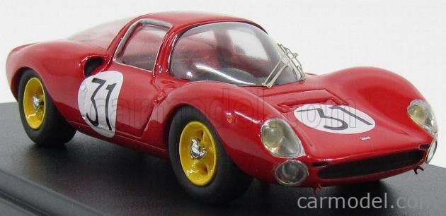 TRON P166BM Scale 1/43 | FERRARI DINO 166P COUPE N 31 4th NURBURGRING ...