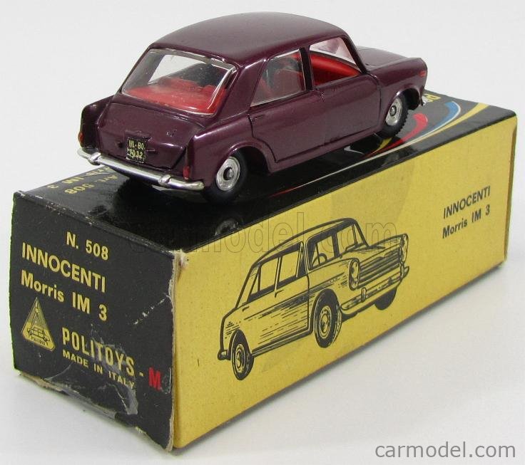 POLITOYS POLISTIL POLMS508 Scale 1/43 | INNOCENTI MORRIS IM3 (RED ...