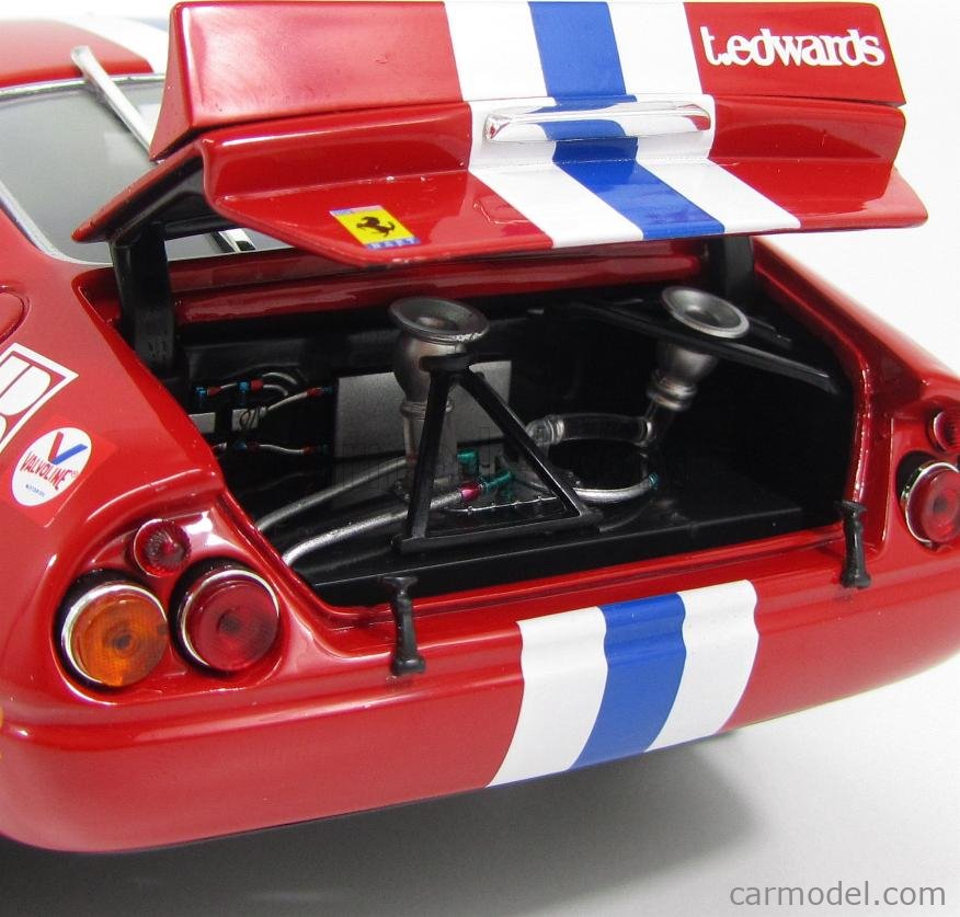 KYOSHO 08165A Scale 1/18 | FERRARI 365 GTB/4 TEAM FERRARI MODENA SPORTS ...