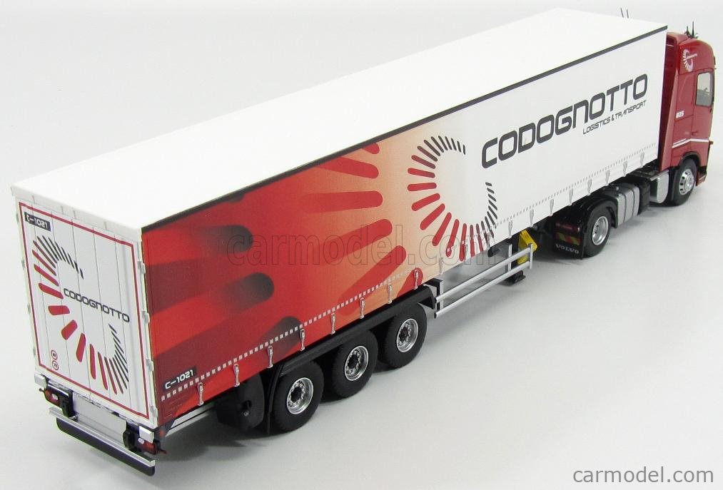 ELIGOR 115874 Masstab: 1/43 | VOLVO FH4 500 TRUCK TELONATO CODOGNOTTO ...