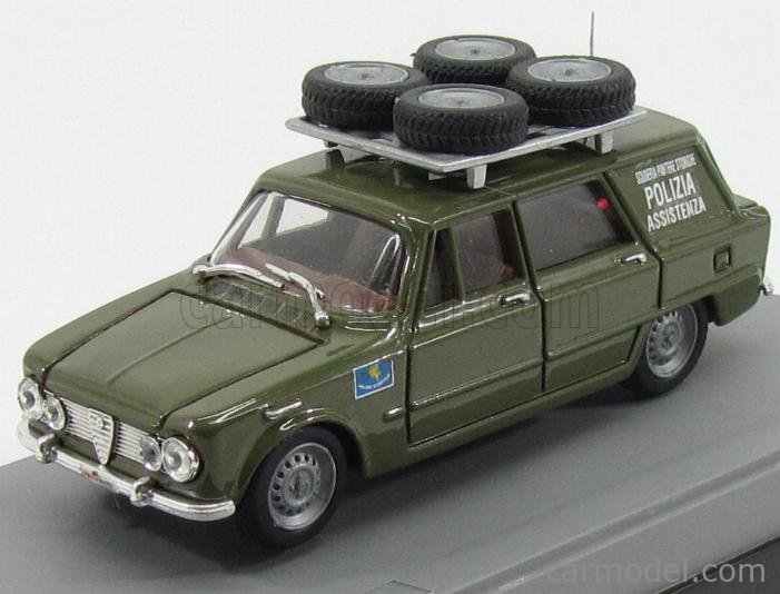 PROGETTO K PK172B Scale 1/43 | ALFA ROMEO GIULIA BREAK POLIZIA ...