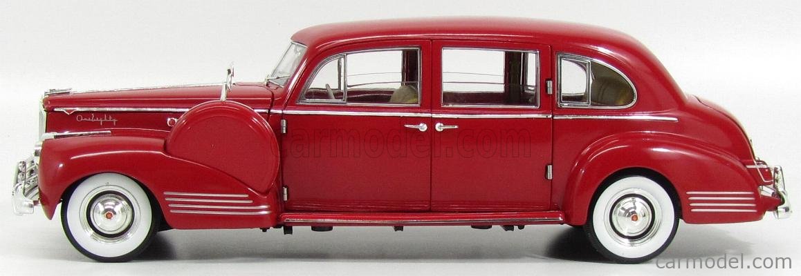 GREENLIGHT 12971 Scale 1/18 | PACKARD SUPER EIGHT ONE EIGHT 1944 RED
