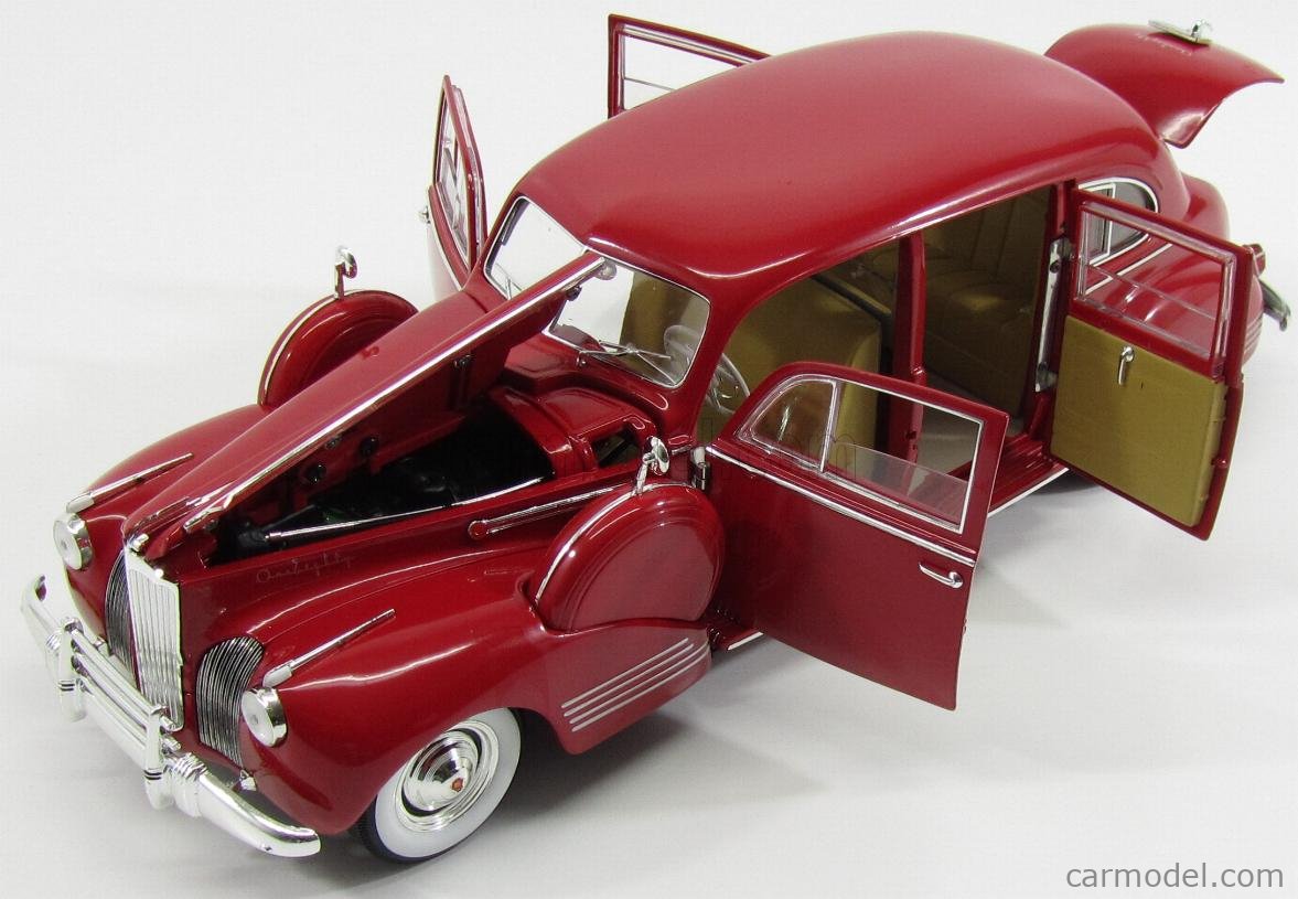 GREENLIGHT 12971 Escala 1/18 | PACKARD SUPER EIGHT ONE EIGHT 1944 RED