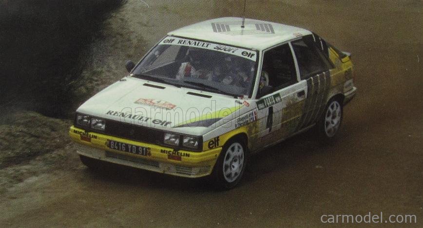 EDICOLA PASRACOL116 Masstab: 1/43 | RENAULT R11 TURBO N 4 RALLY ...