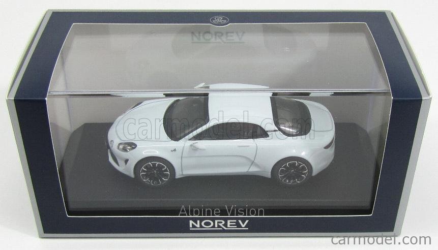 NOREV 517854 Scale 1/43 | RENAULT ALPINE VISION MONACO 2016 VERY LIGHT BLUE