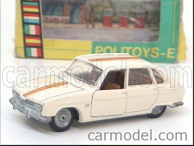 POLITOYS POLISTIL POLMS579 Scale 1/43 | RENAULT 16 WHITE