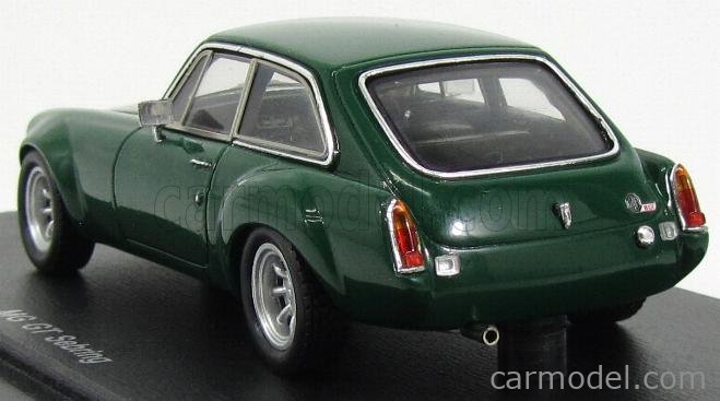 SPARK-MODEL S4142 Echelle 1/43 | MG MGB GT V8 COUPE SEBRING 1969 GREEN
