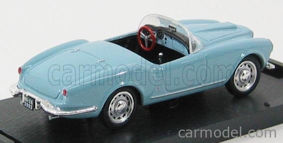 BRUMM R133 Scale 1/43 | LANCIA AURELIA B24 SPIDER OPEN 1956 LIGHT BLUE