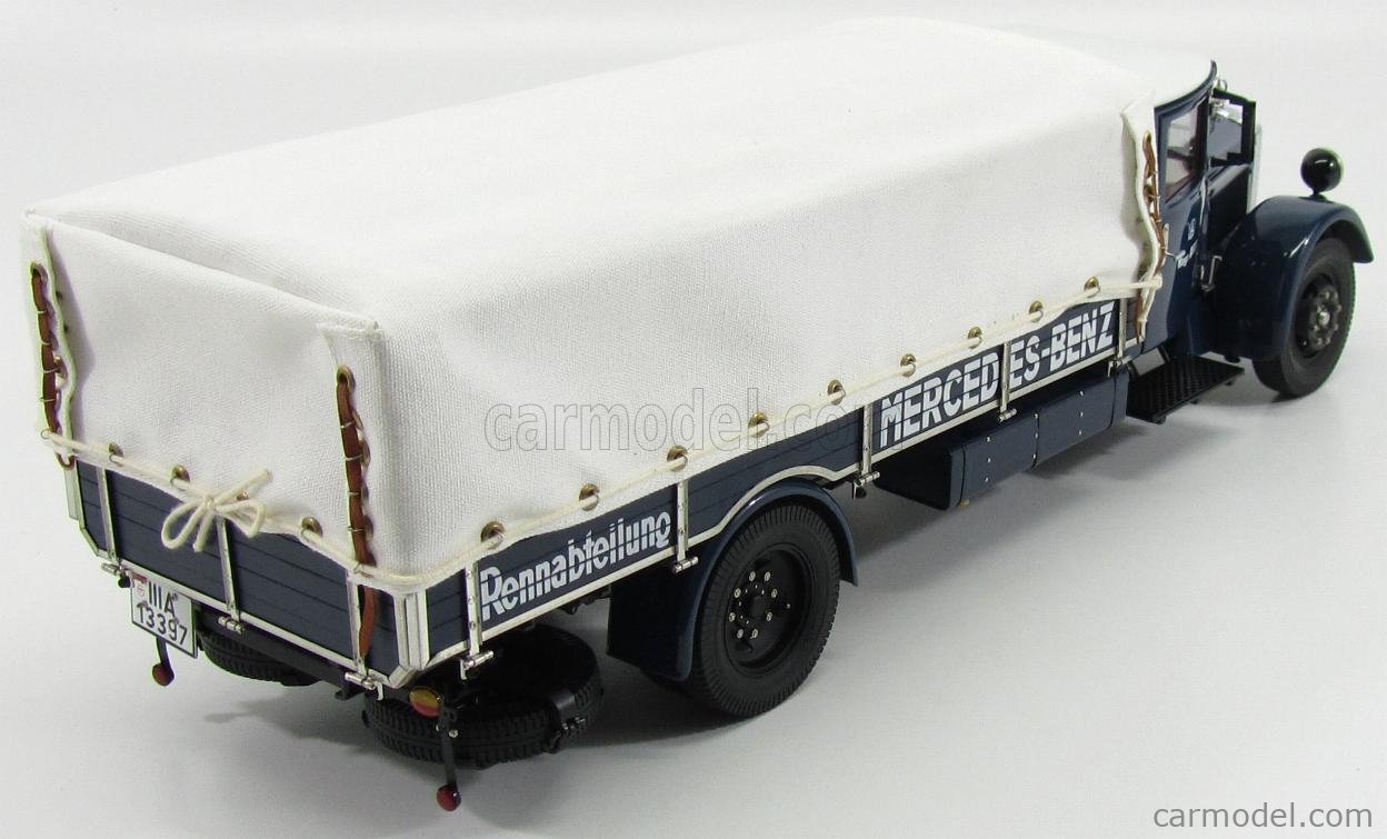 CMC M164 Echelle 1/18 | MERCEDES BENZ LO2750 LKW RENNTRANSPORTER TRUCK ...