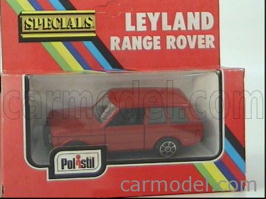 POLITOYS POLISTIL CE79 Scale 1/43 | LAND ROVER RANGE RED