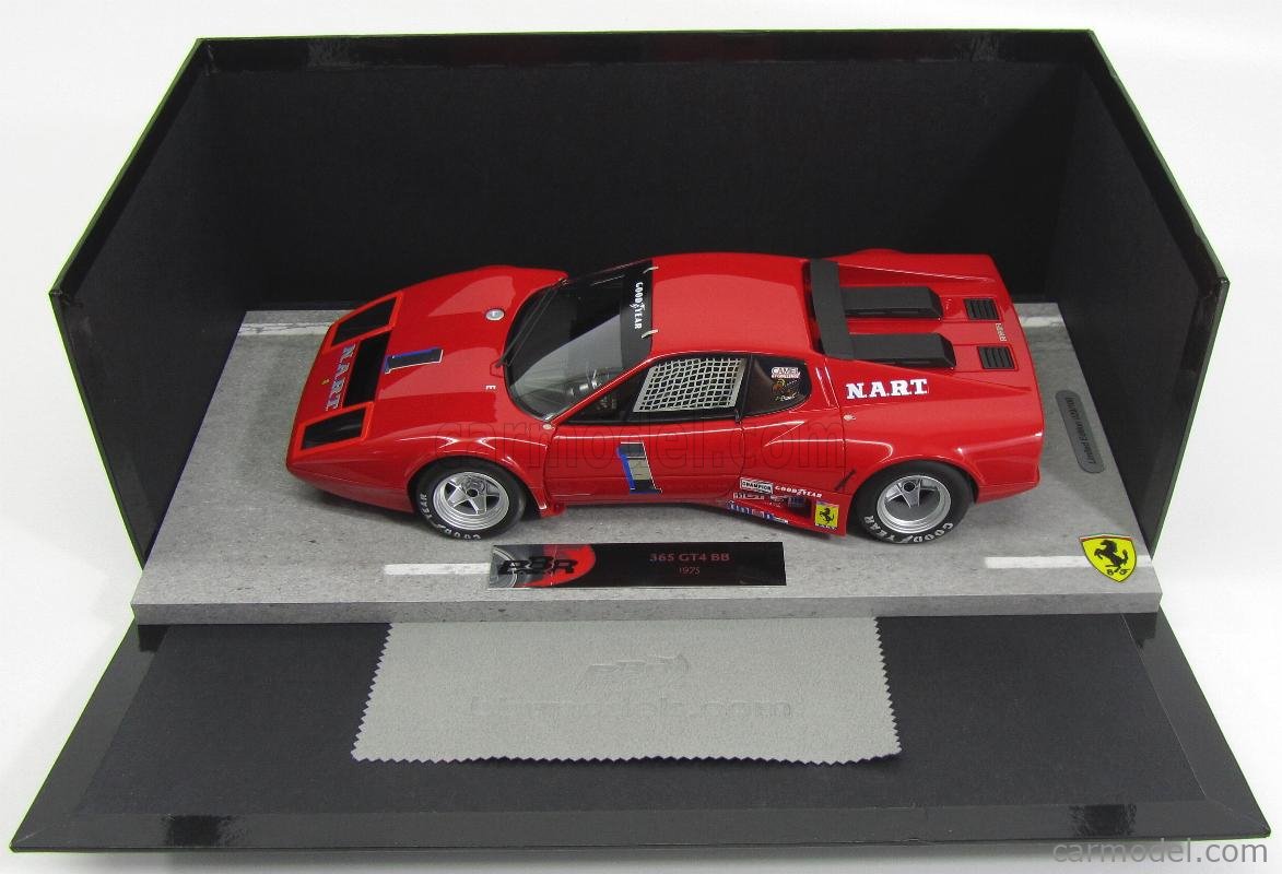 BBR-MODELS BBRC1813D Scale 1/18 | FERRARI 365 GT4 BB TEAM N.A.R.T ...