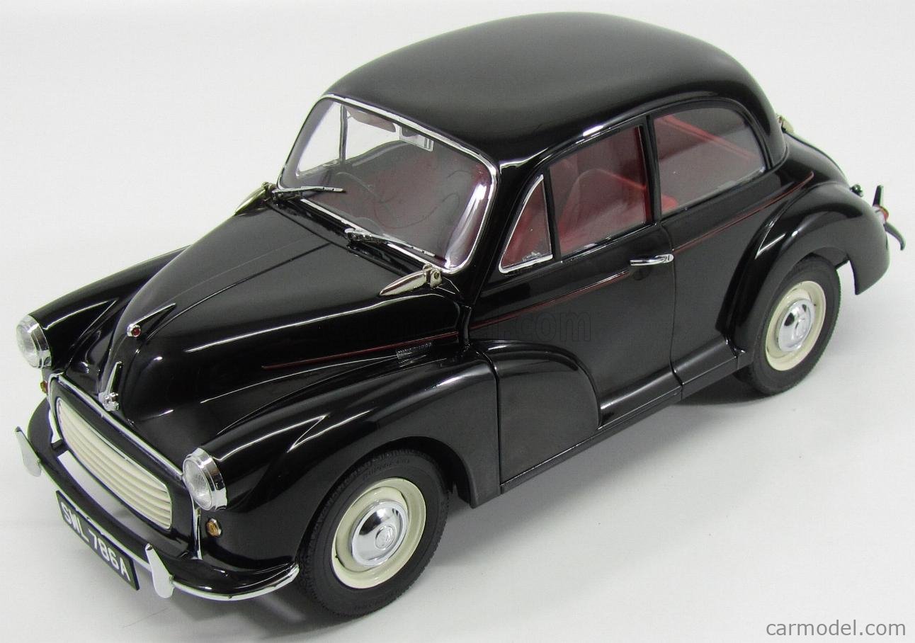 SUN-STAR 04786 Scale 1/12 | MORRIS MINOR 1000 SALOON 1965 BLACK