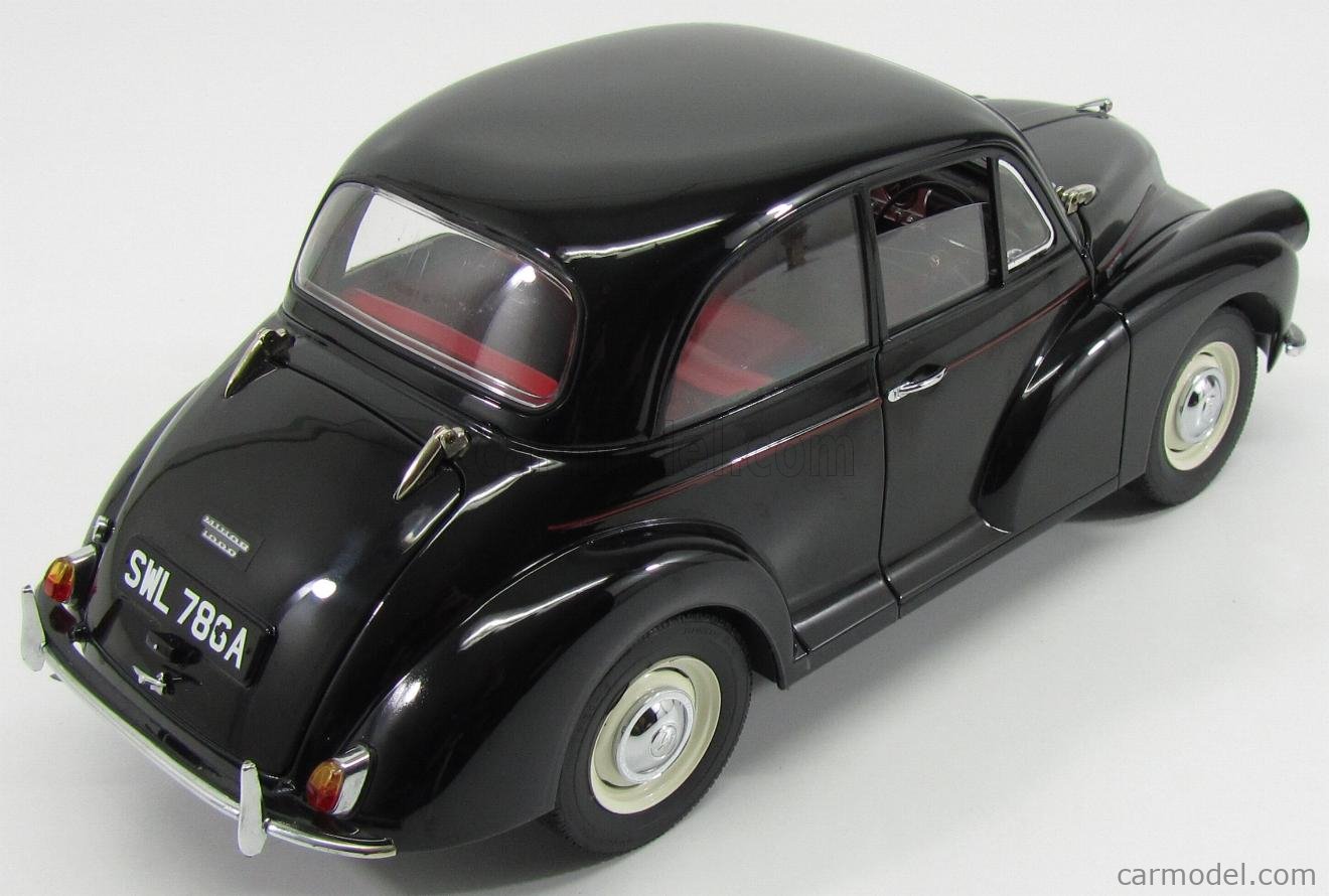 SUN-STAR 04786 Scale 1/12 | MORRIS MINOR 1000 SALOON 1965 BLACK