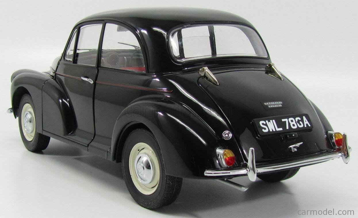 SUN-STAR 04786 Scale 1/12 | MORRIS MINOR 1000 SALOON 1965 BLACK