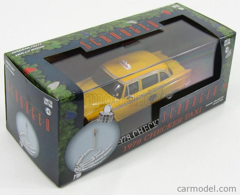 GREENLIGHT 86075 Scale 1/43 | CHECKER SPECIAL A11 N.Y.C. TAXI 1978 ...