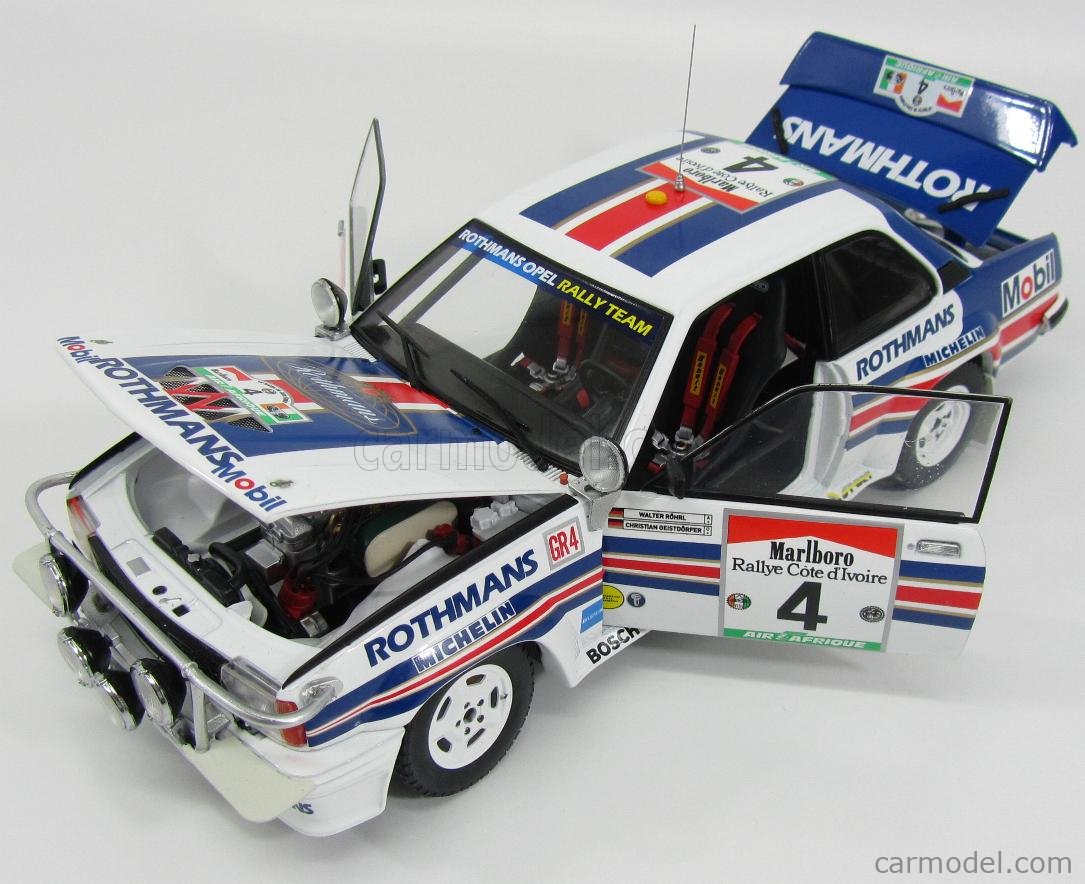 SUN-STAR 05365 Masstab: 1/18 | OPEL ASCONA 400 ROTHMANS N 4 WINNER ...