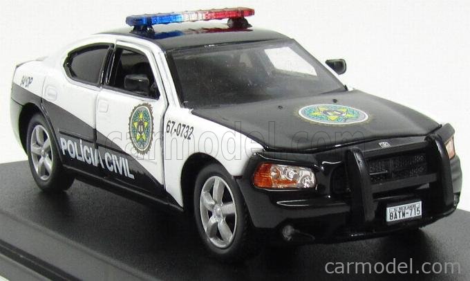 GREENLIGHT 86237 Escala 1/43 | DODGE CHARGER SAU PAULO BRAZIL PURSUIT ...