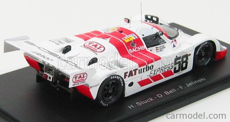 SPARK-MODEL S1915 Scale 1/43 | PORSCHE 962C 3.2L TURBO TEAM KONRAD MOTORSPORT JOEST RACING N 58 ...
