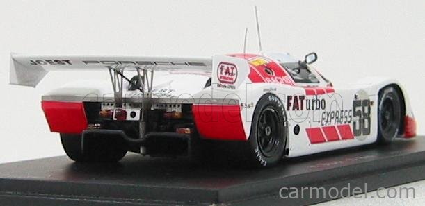 SPARK-MODEL S1915 Scale 1/43 | PORSCHE 962C 3.2L TURBO TEAM KONRAD MOTORSPORT JOEST RACING N 58 ...