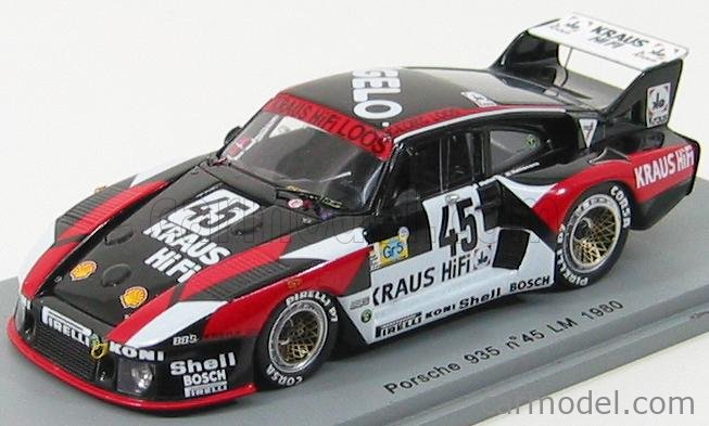 SPARK-MODEL S2023 Echelle 1/43 | PORSCHE 935 TEAM GELO RACING N 45 24h ...