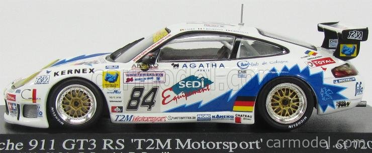 MINICHAMPS 403036984 Echelle 1/43 | PORSCHE 911 996 GT3 RS TEAM T2M MOTORSPORT N 84 24h LE MANS ...