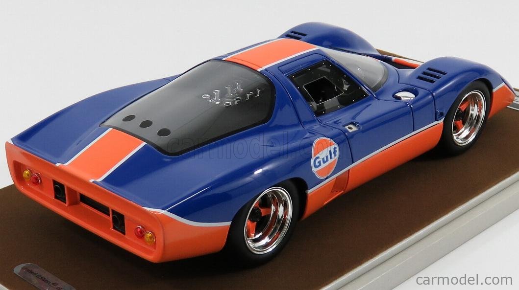 TECNOMODEL TM18-40C Scale 1/18 | McLAREN M6B GT GULF EDITON 1969 BLUE ORANGE