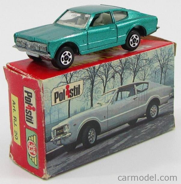 POLITOYS POLISTIL RJ20 Масштаб 1/55 | FORD ENGLAND TAUNUS COUPE GT ...