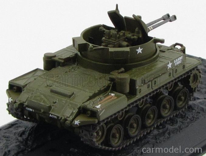 EDICOLA BLINDCOMBAT039 Escala 1/72 | MGMC TANK M42 DUSTER 2nd ARTILLERY REGIMENT USA ARMY LAI ...
