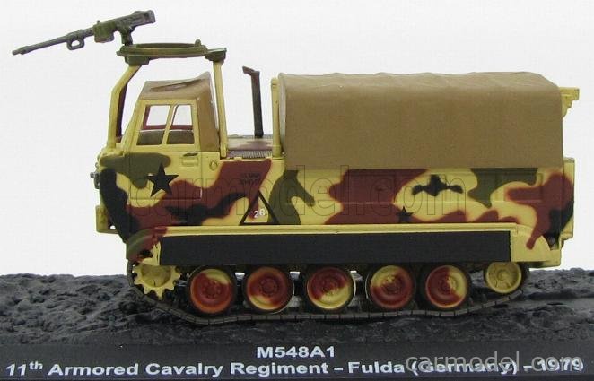 EDICOLA BLINDCOMBAT044 Scale 1/72 | FMC TANK M548A1 11th ARMORED ...
