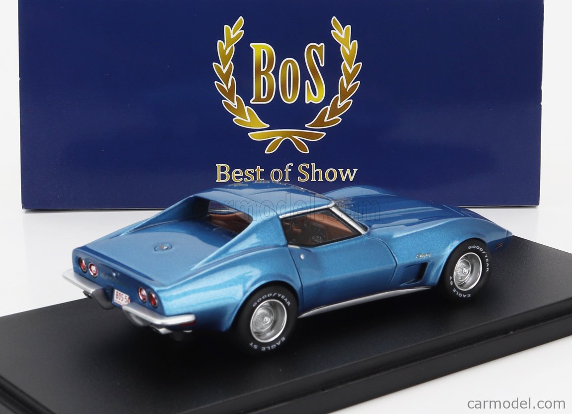 BoS-MODELS BOS43540 Scale 1/43 | CHEVROLET CORVETTE COUPE 1973 LIGHT ...