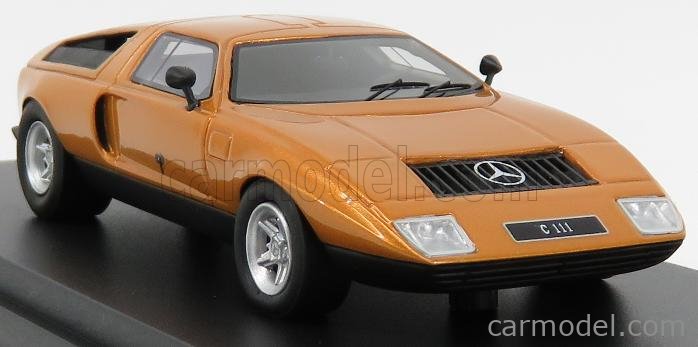 BoS-MODELS BOS43195 Escala 1/43 | MERCEDES BENZ C111-I 1969 COPPER MET BLACK