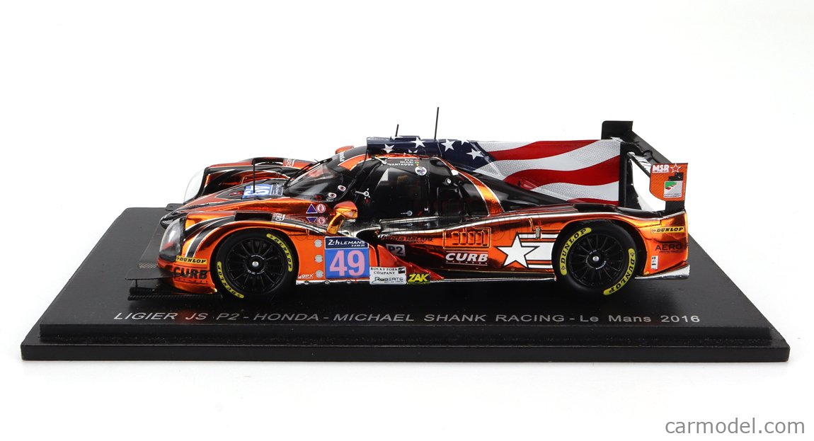 SPARK-MODEL S5130 Scale 1/43 | LIGIER JS P2 TEAM SHANK RACING N 49 24h ...