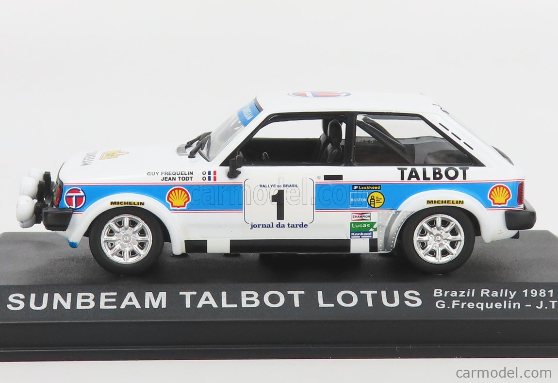 EDICOLA RCOL028 Scale 1/43 | TALBOT SUNBEAM LOTUS (night version) N 1 ...