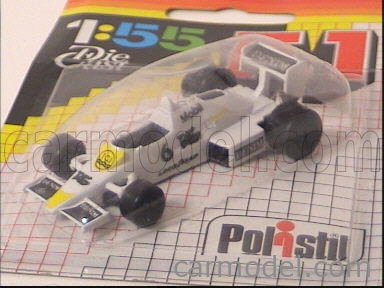 POLITOYS POLISTIL RN22 Scala 1/55 | WILLIAMS F1 FW 08 C TAG N 6 WHITE