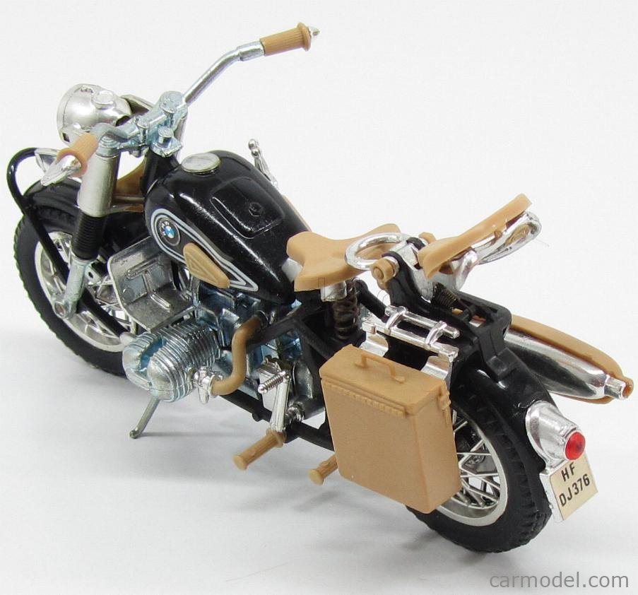 POLITOYS POLISTIL MS637 Scale 1/15 | BMW R75 CIVILE - MOTORCYCLE BLACK