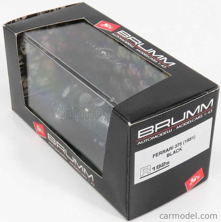 BRUMM PROM R192S Scala 1/43 | FERRARI F1 375 N 9 THIN WALL SPECIAL 1951 ...