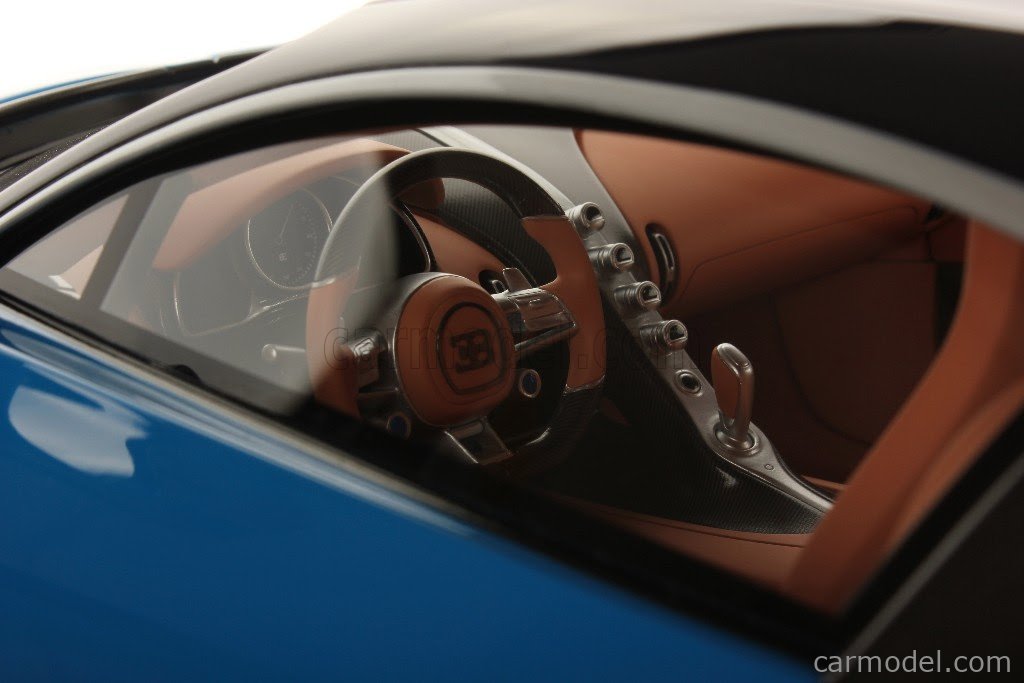 MR-MODELS MR8-01 Scale 1/8 | BUGATTI CHIRON LE PATRON 2016 ATLANTIC BLUE