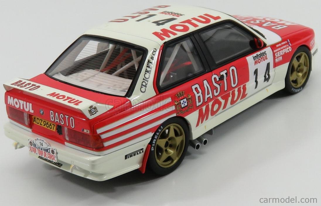 OTTO-MOBILE OT669 Scale 1/18 | BMW 3-SERIES M3 E30 2nd N 14 RALLY TOUR ...