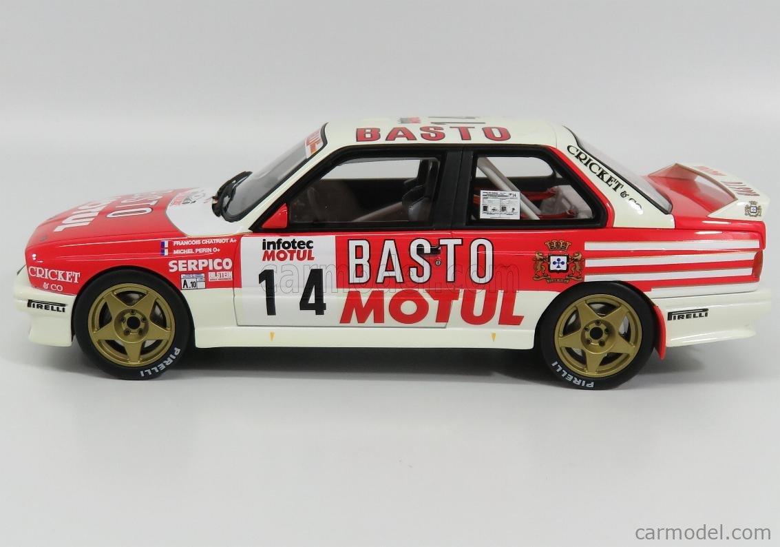 OTTO-MOBILE OT669 Scale 1/18 | BMW 3-SERIES M3 E30 2nd N 14 RALLY TOUR ...