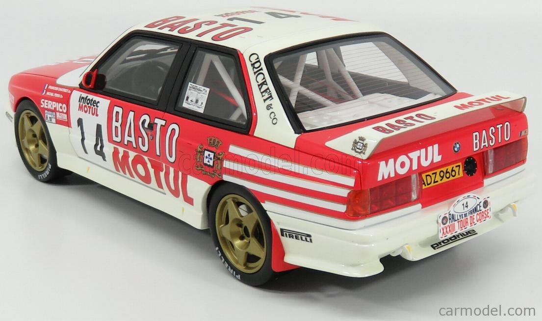 OTTO-MOBILE OT669 Scale 1/18 | BMW 3-SERIES M3 E30 2nd N 14 RALLY TOUR ...