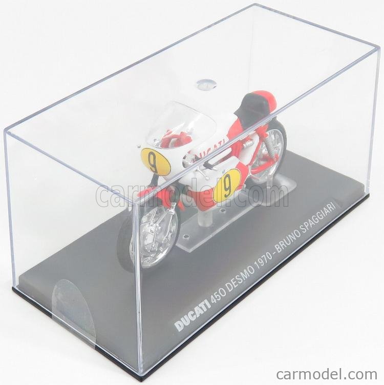 EDICOLA 106980 Scale 1/24 | DUCATI 450 DESMO N 9 SEASON 450cc 1970 B ...
